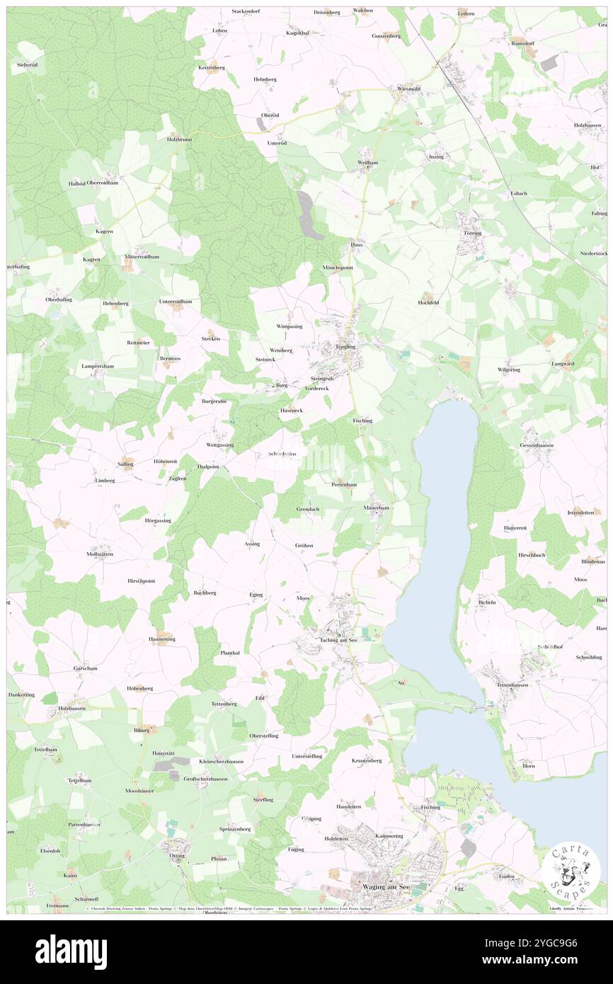 Taching am See, Upper Bavaria, DE, Germany, Bavaria, N 47 57' 33'', N ...