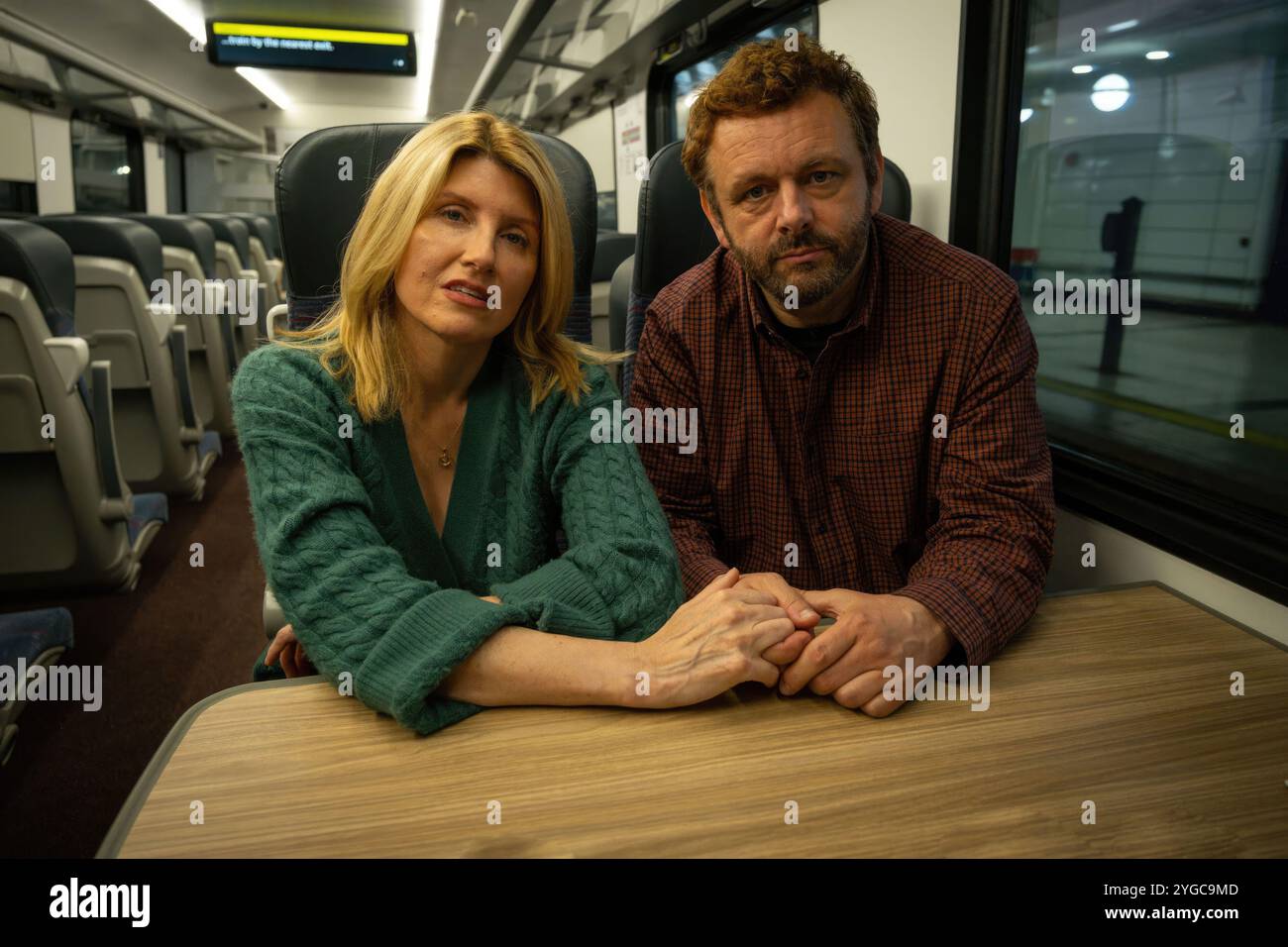 MICHAEL SHEEN and SHARON HORGAN in BEST INTERESTS (2023), directed by ...
