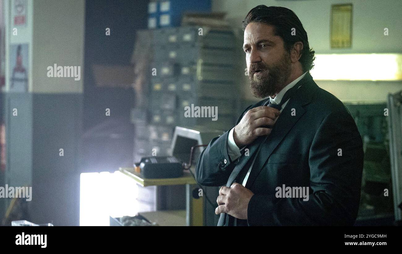 GERARD BUTLER in DEN OF THIEVES 2: PANTERA (2025), directed by ...