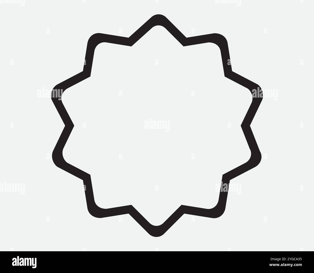 Star outline svg Black and White Stock Photos & Images - Alamy