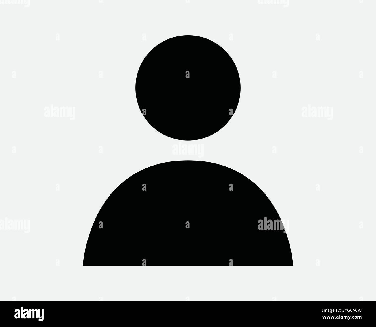 User Man Account Person People Half Body Head Stickman Stick Figure ...