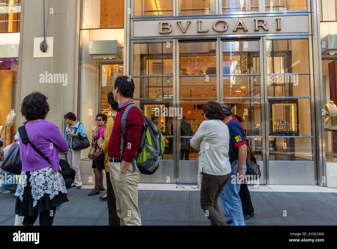 New York City, NY, USA, Street Scenes, Fifth Avenue, Bulgari, Luxury ...