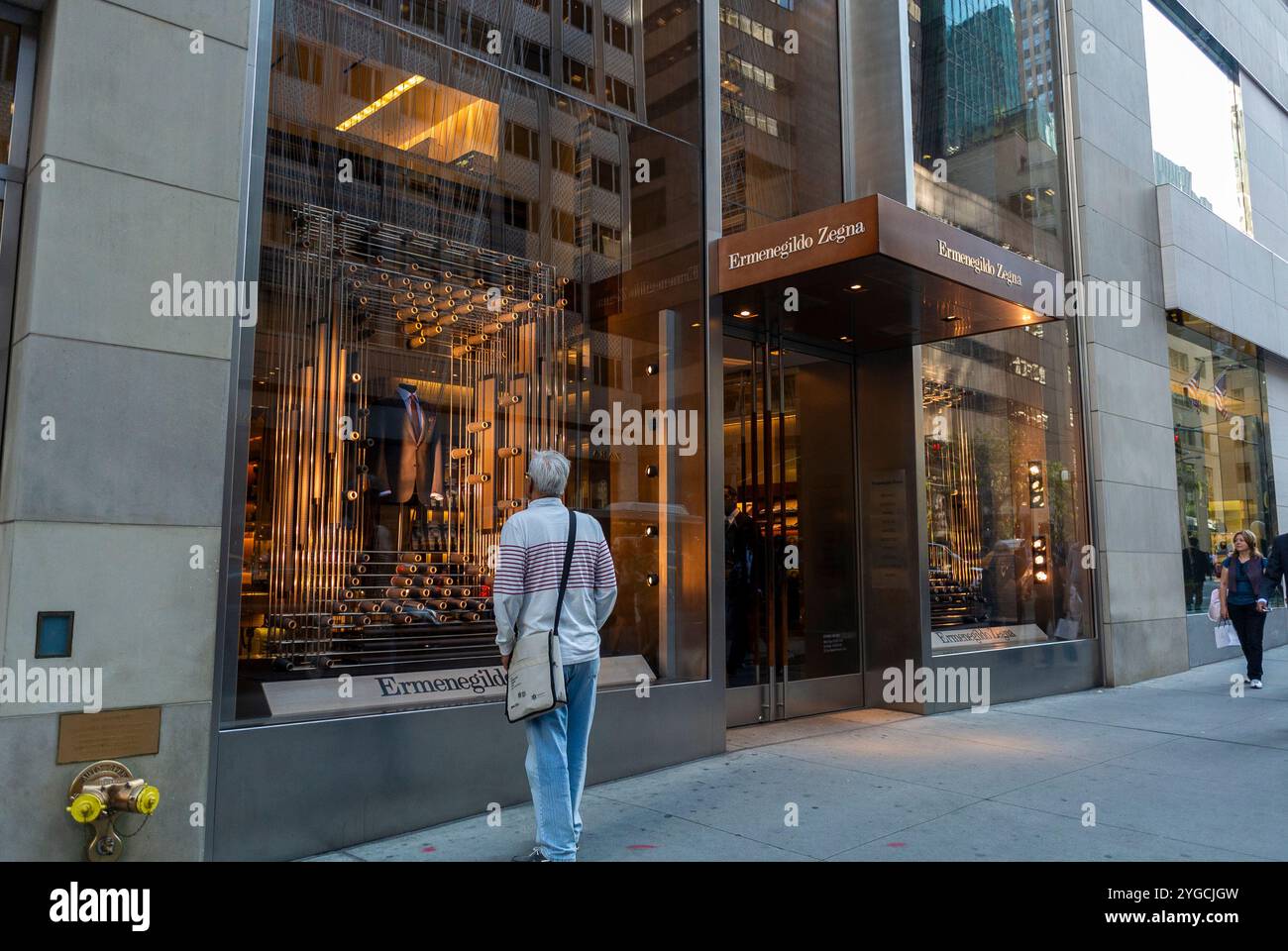 Zegna shop new york hi-res stock photography and images - Alamy