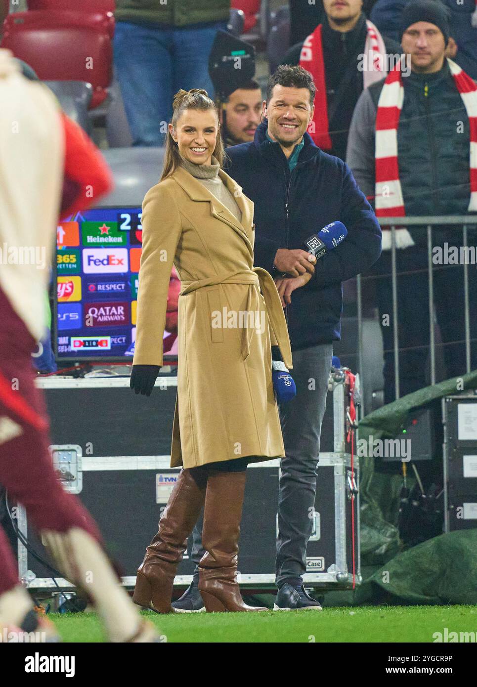 Laura WONTORRA, sports presenter, reporter, woman, moderator, TV ...