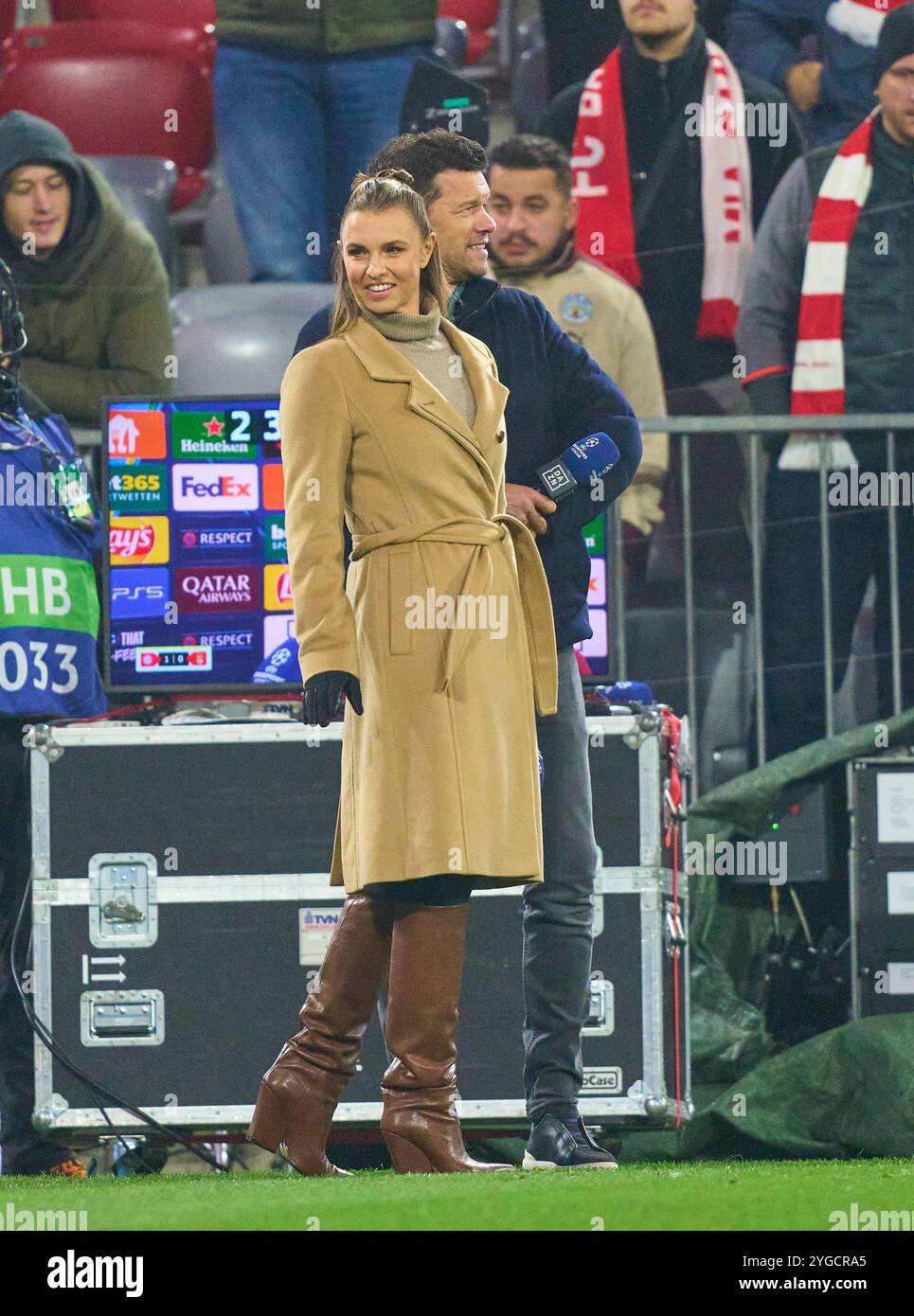 Laura WONTORRA, sports presenter, reporter, woman, moderator, TV ...