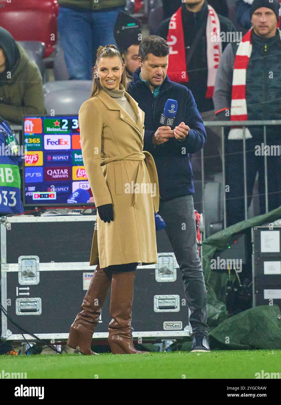 Laura WONTORRA, sports presenter, reporter, woman, moderator, TV ...