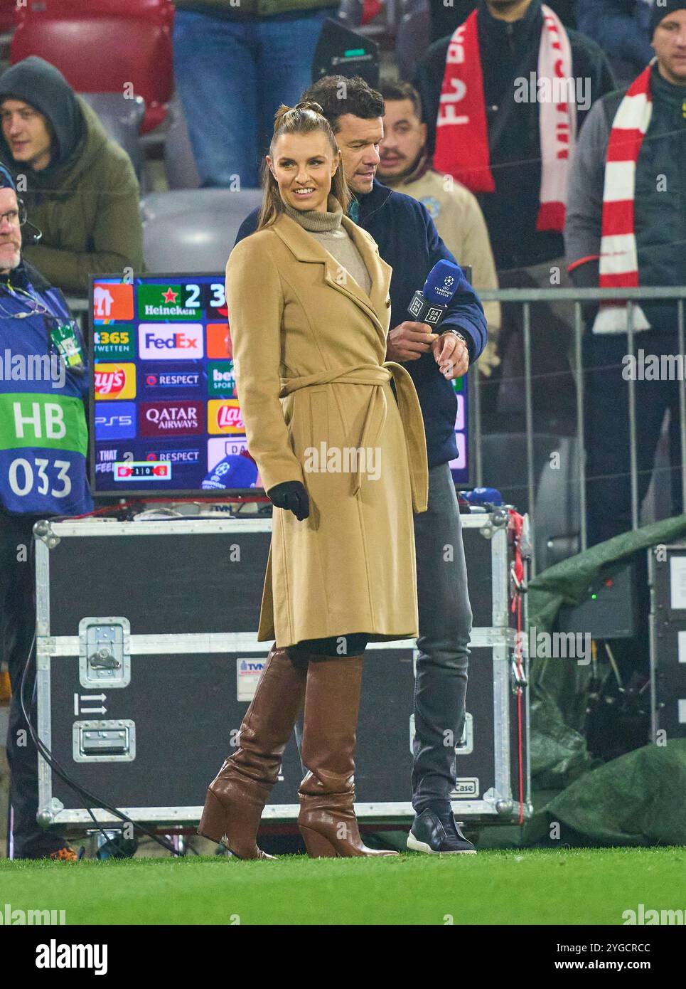 Laura WONTORRA, sports presenter, reporter, woman, moderator, TV ...