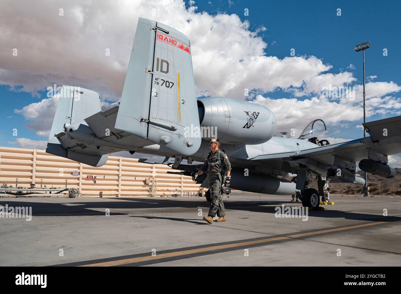 Lt. Col. John Meyers assigned to the 124th Fighter Wing, Boise, Idaho ...