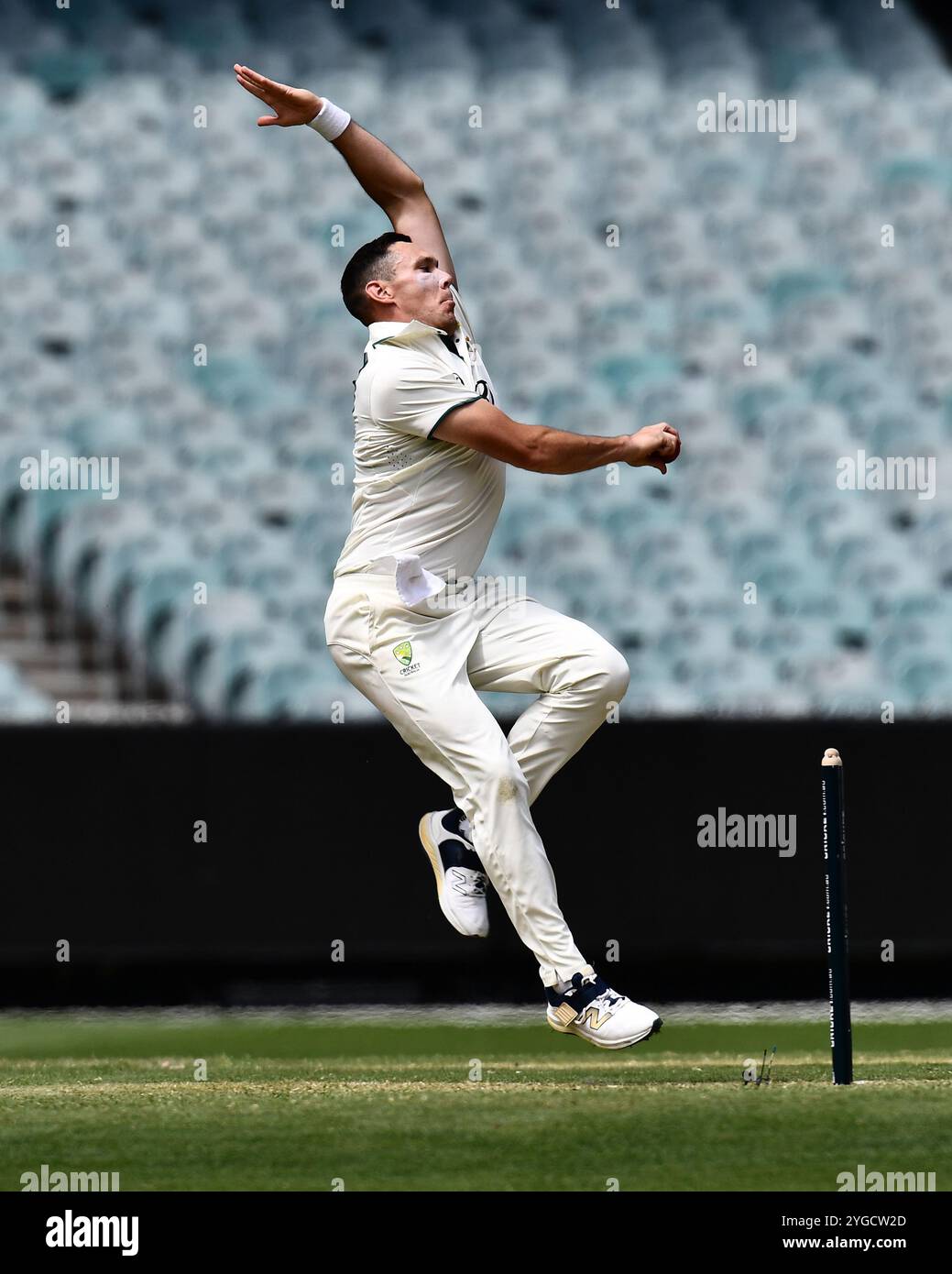 MELBOURNE AUSTRALIA. 7th Nov 2024. Pictured: Australia Bowler Scott ...