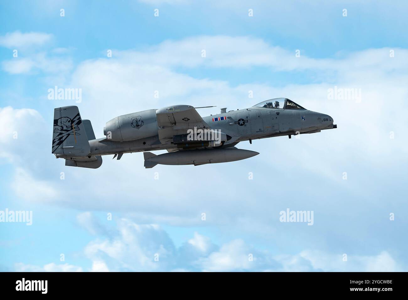 An A-10 Thunderbolt II assigned to the 124th Fighter Wing, Boise, Idaho ...