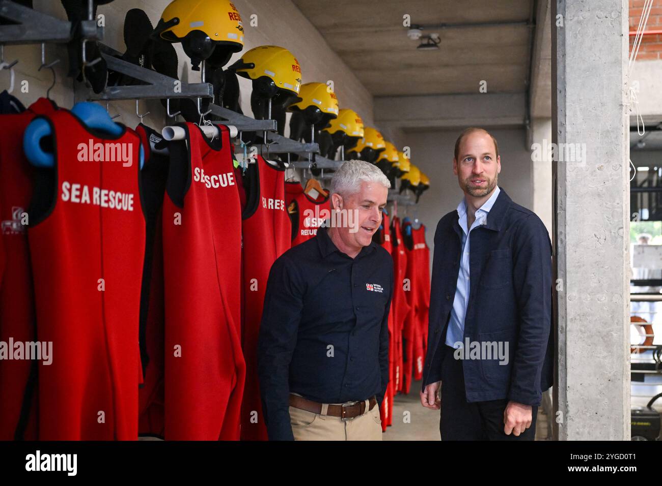 The Prince of Wales during a visit to meet with volunteers of the ...