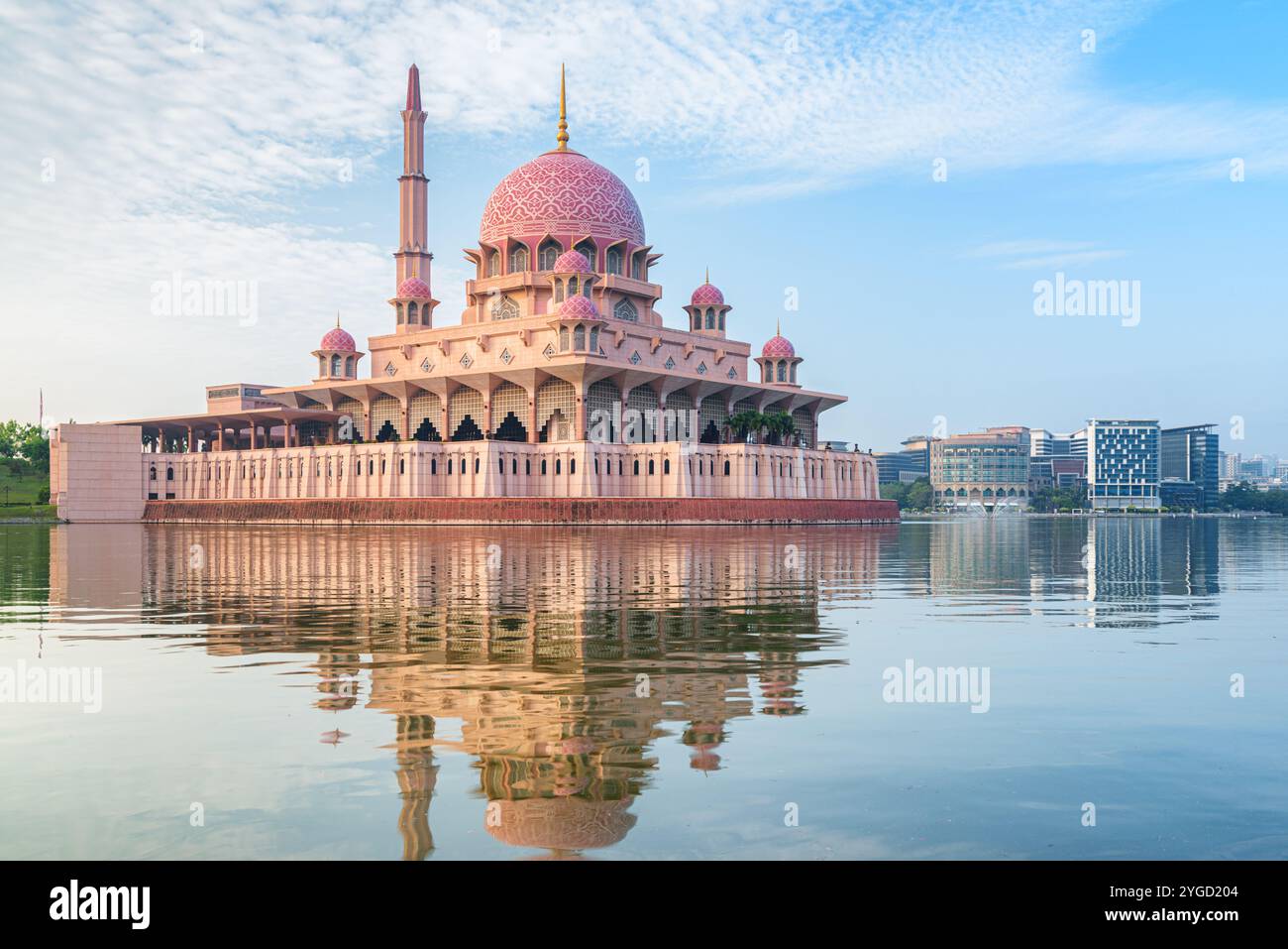Mosque sunrise pink sky hi-res stock photography and images - Alamy