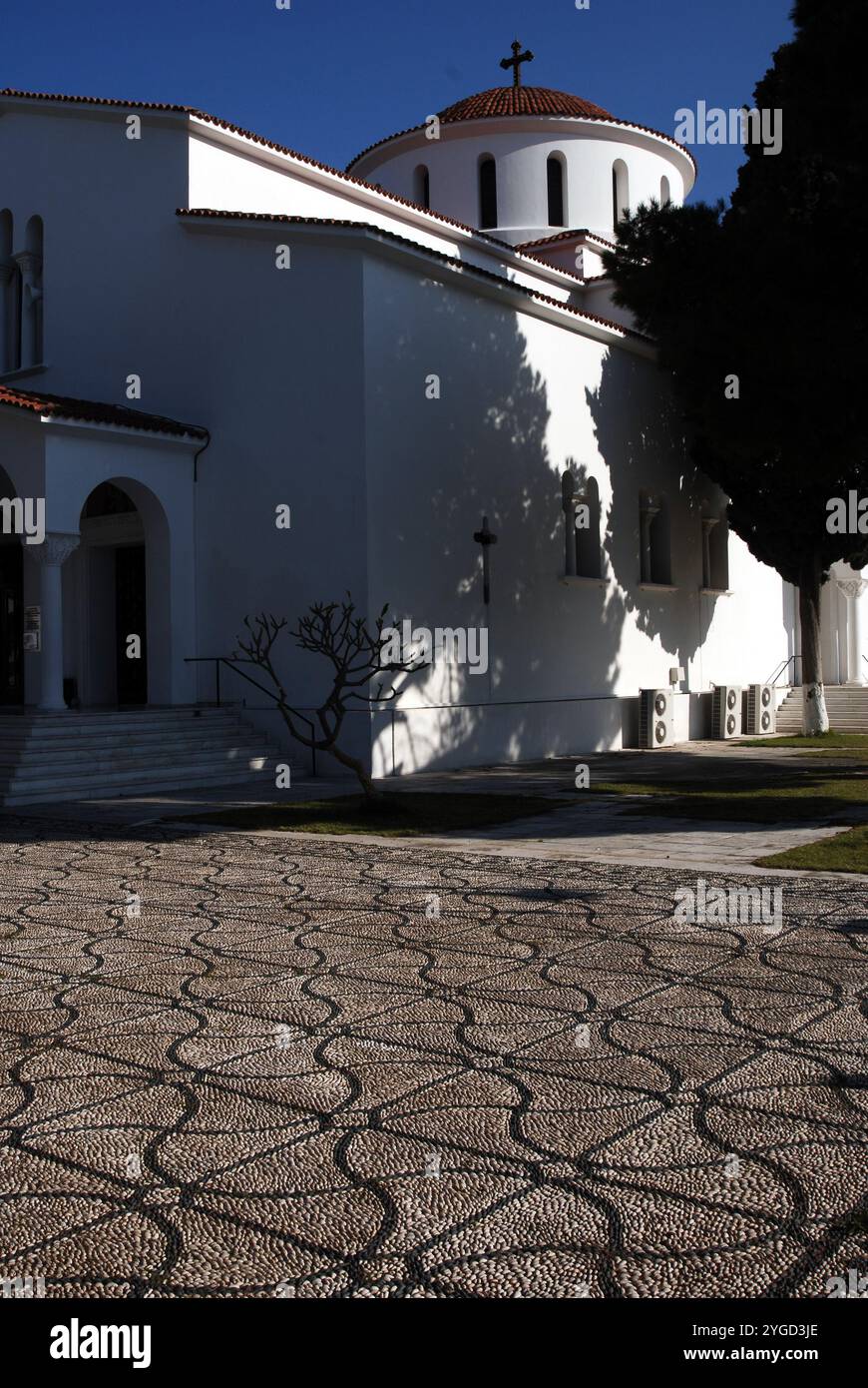 Greece Rhodes island churches around Kremasti village and Theologos ...