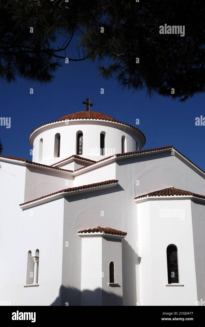Greece Rhodes island churches around Kremasti village and Theologos ...
