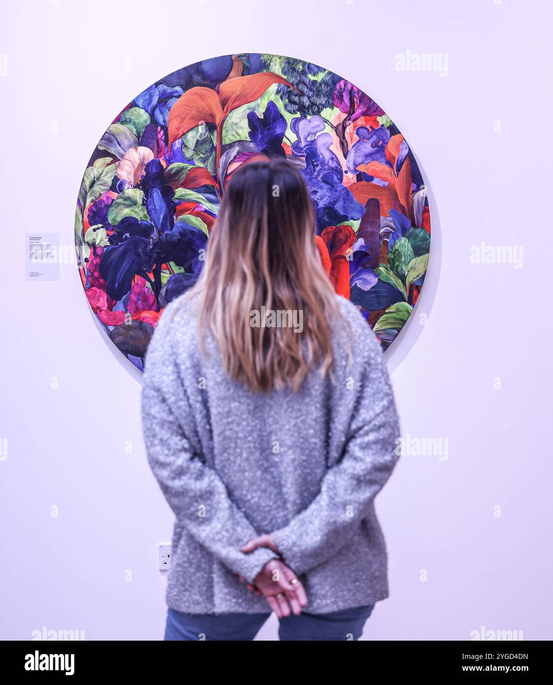 Copeland Gallery Peckham London 07 Nov 2024 Orlanda Boroom, Moon's Grip ...