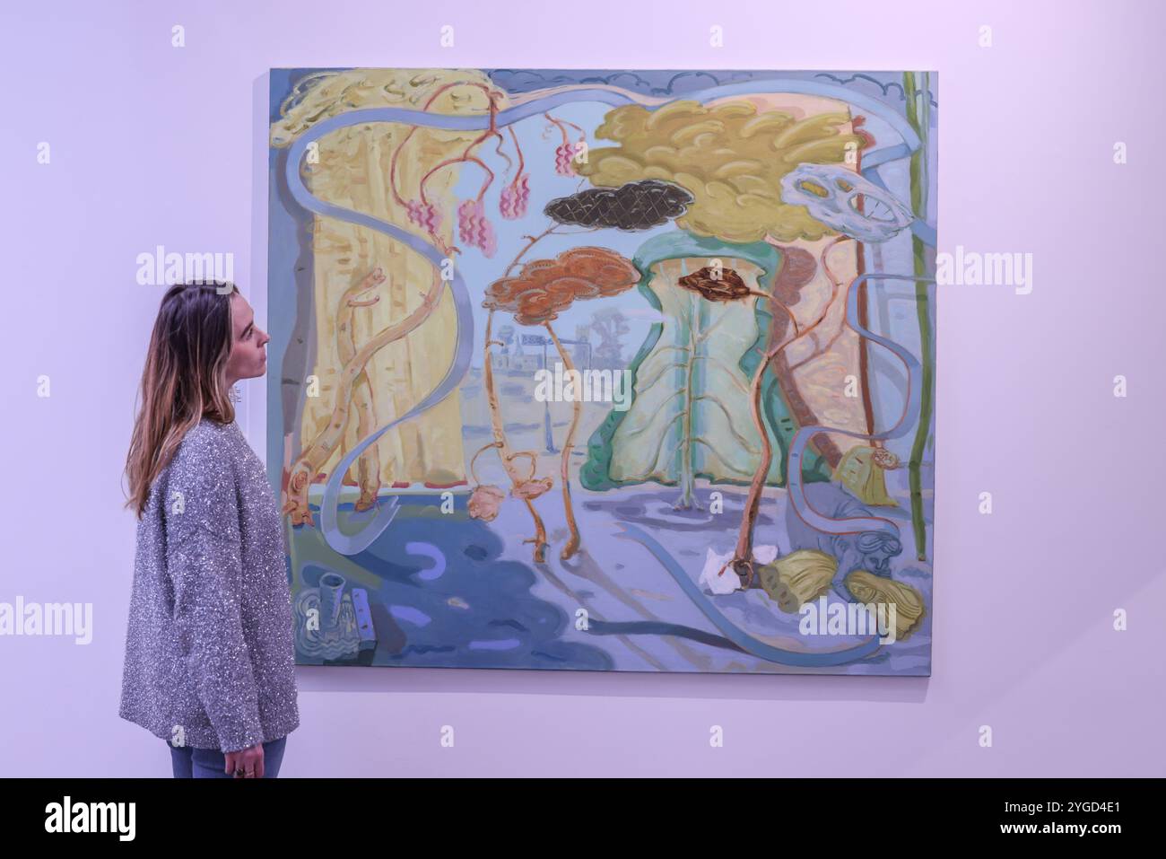 Copeland Gallery Peckham London 07 Nov 2024 Angelina May Davis Bounty ...