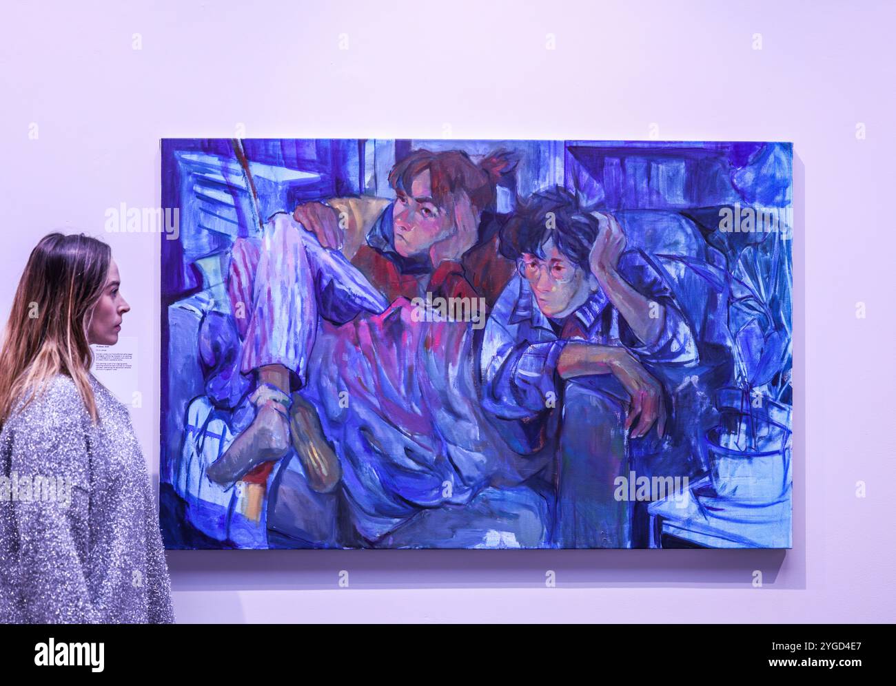 Copeland Gallery Peckham London 07 Nov 2024 Hannah Lockey TV Dinner ...