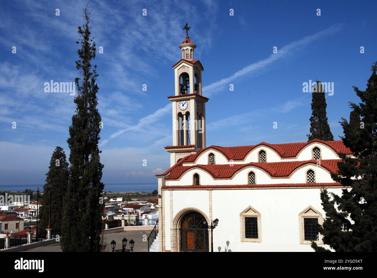 Greece Rhodes island churches around Kremasti village and Theologos ...