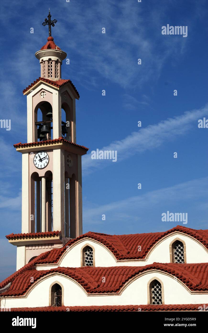 Greece Rhodes island churches around Kremasti village and Theologos ...