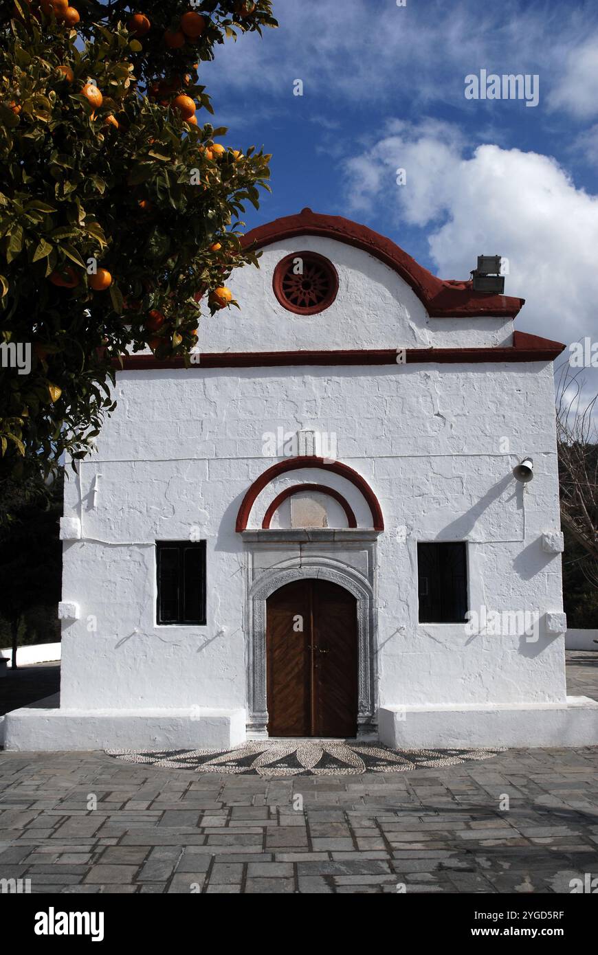 Greece Rhodes island churches around Kremasti village and Theologos ...