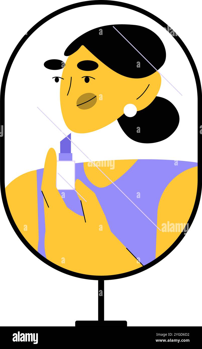 Beauty standards woman Stock Vector Images - Alamy