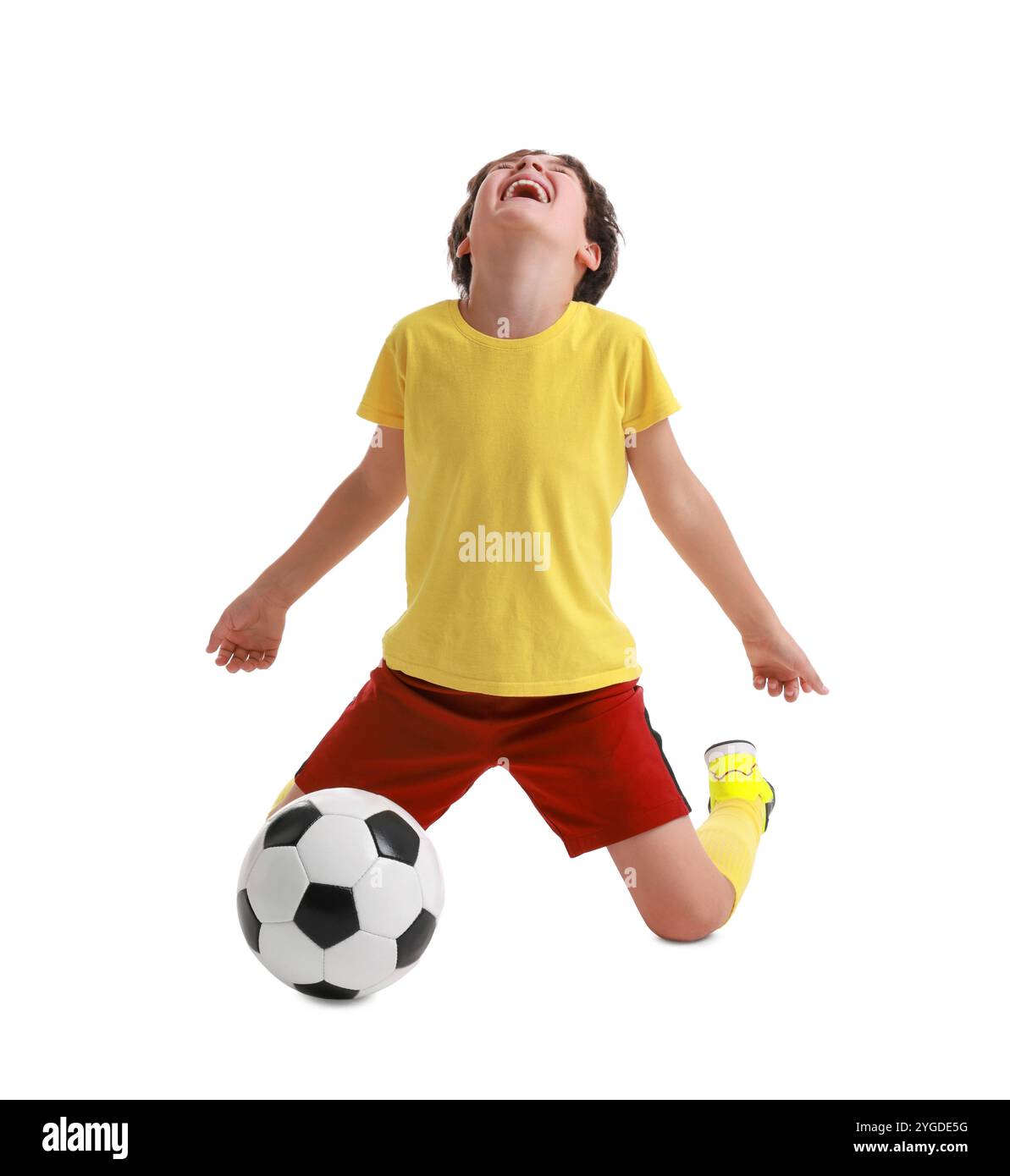 Emotional player Cut Out Stock Images & Pictures - Alamy