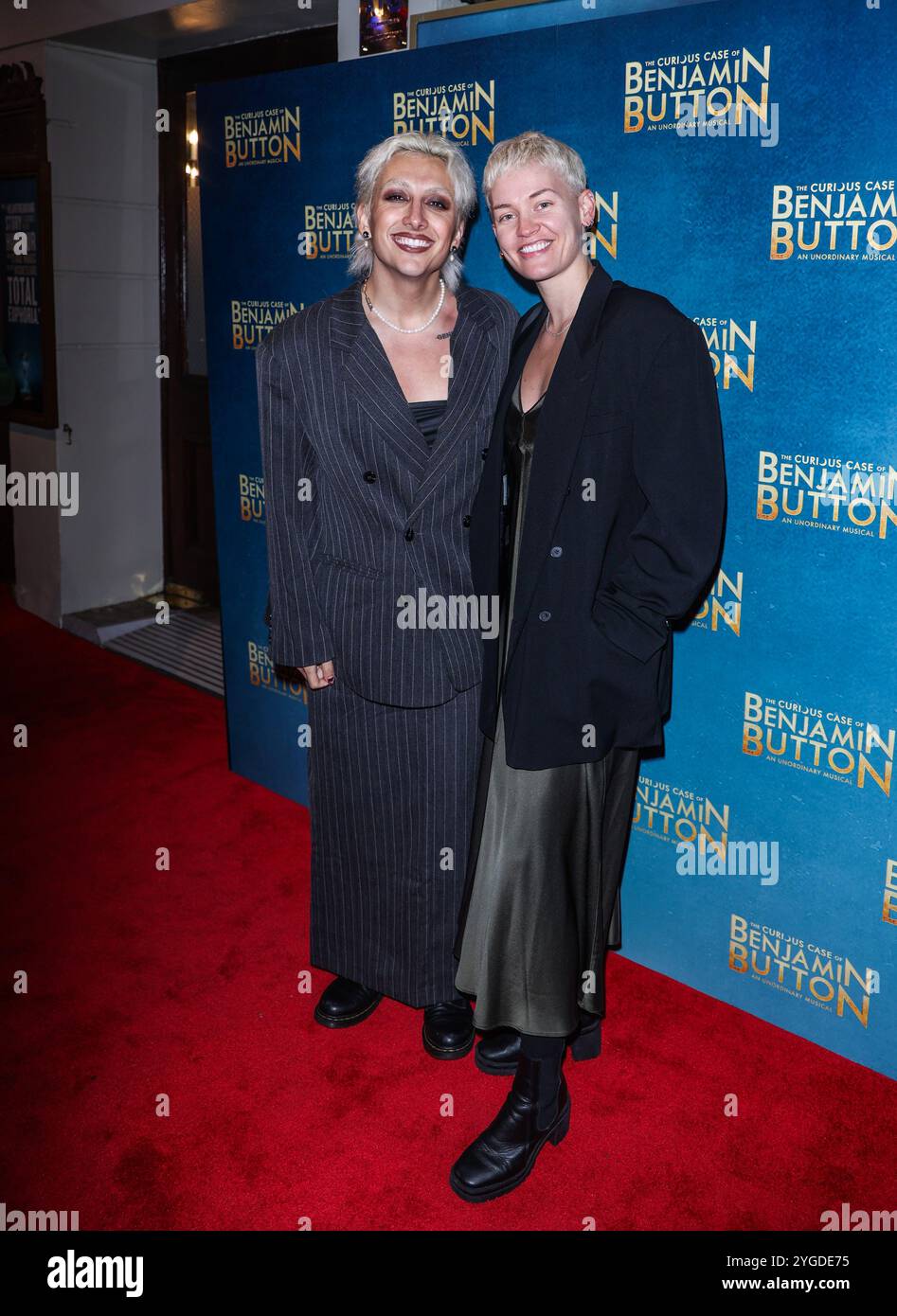 London, UK. 06th Nov, 2024. Mason Alexander Park and Sally Frith ...