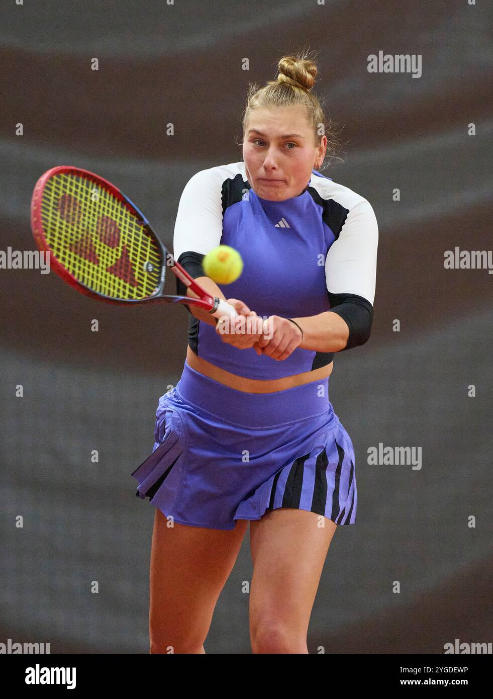 Nastasja Schunk and Carolina Kuhl in action in the double match against ...
