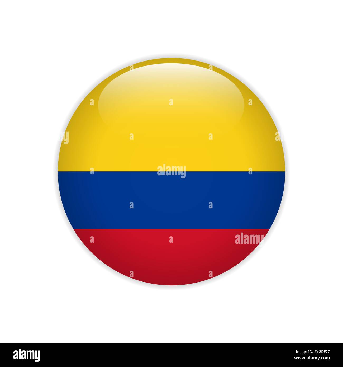 Colombia digital map Cut Out Stock Images & Pictures - Alamy