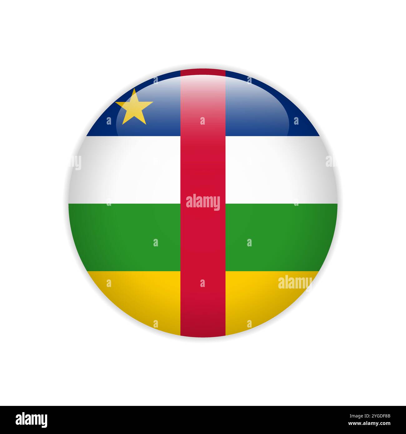 Central africa flag on Stock Vector Images - Alamy