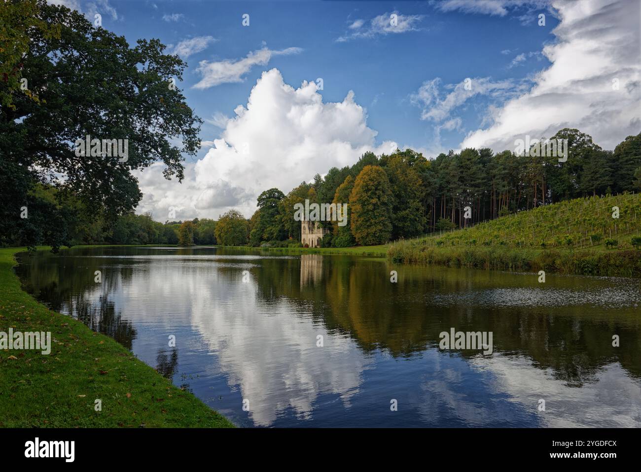 Painshill Park in Cobham Surrey UK Stock Photo - Alamy
