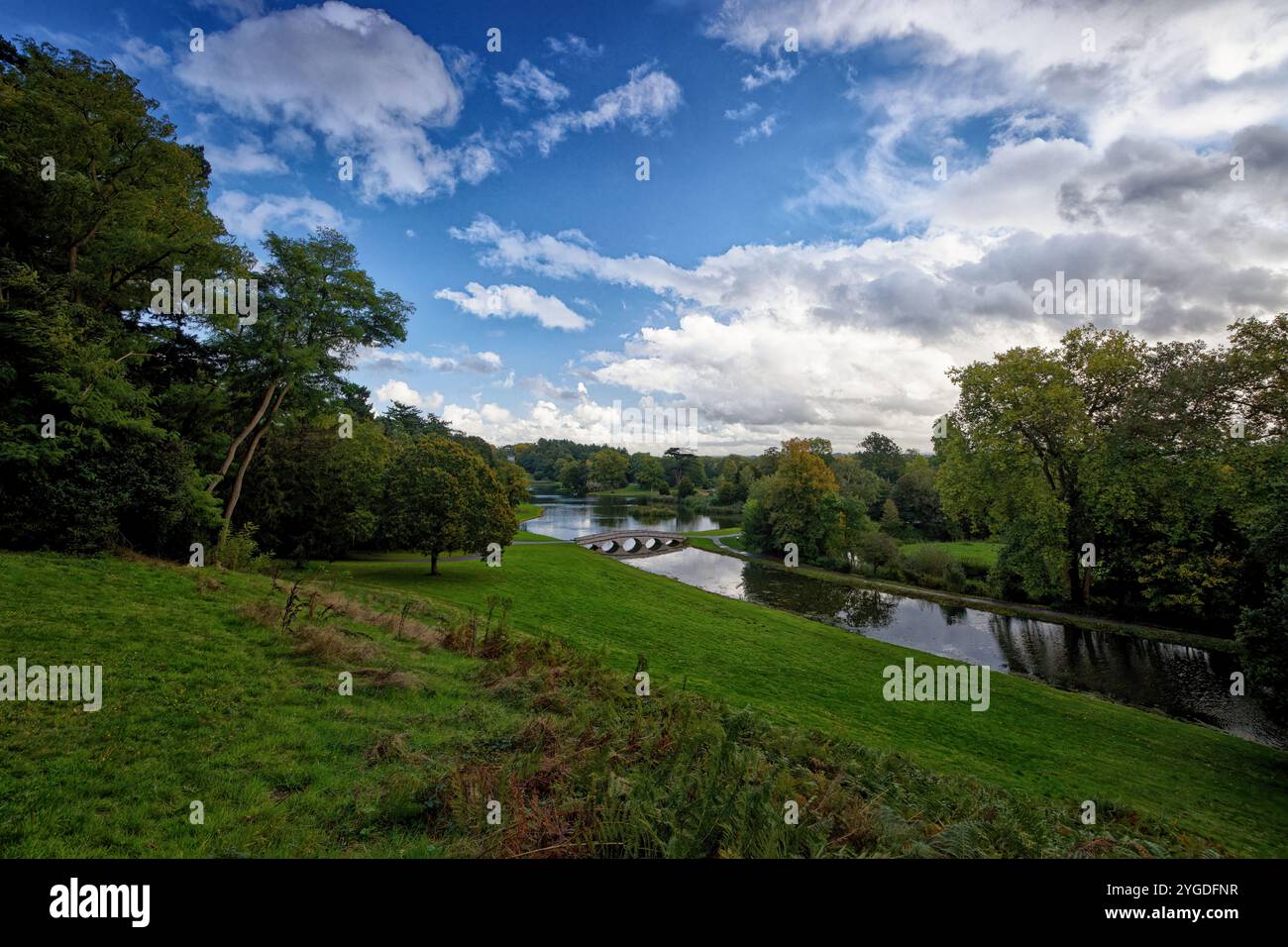 Painshill Park in Cobham Surrey UK Stock Photo - Alamy