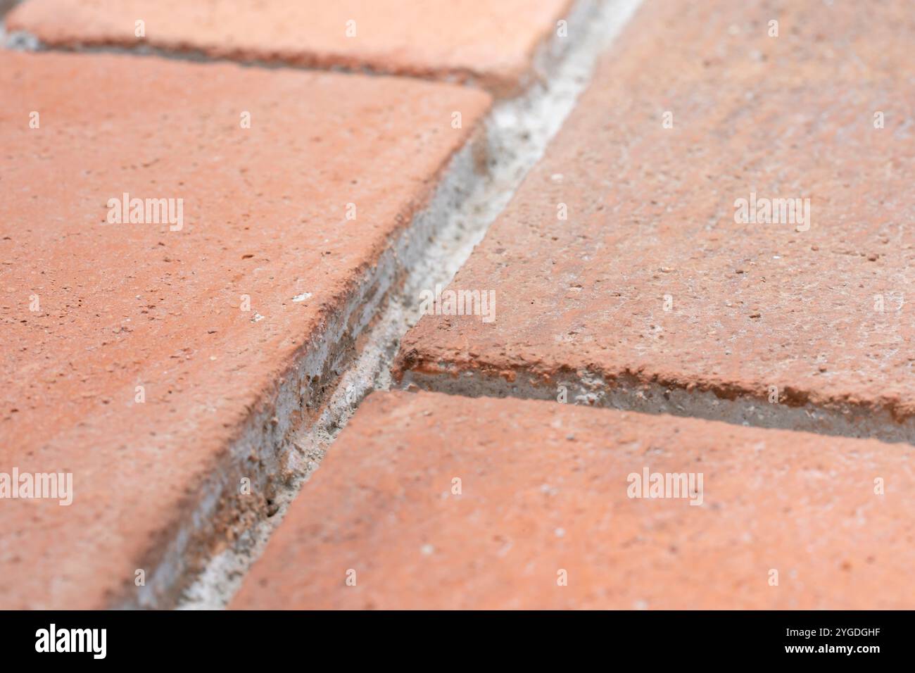 Close up to foam brick board, the element for cover and install with ...