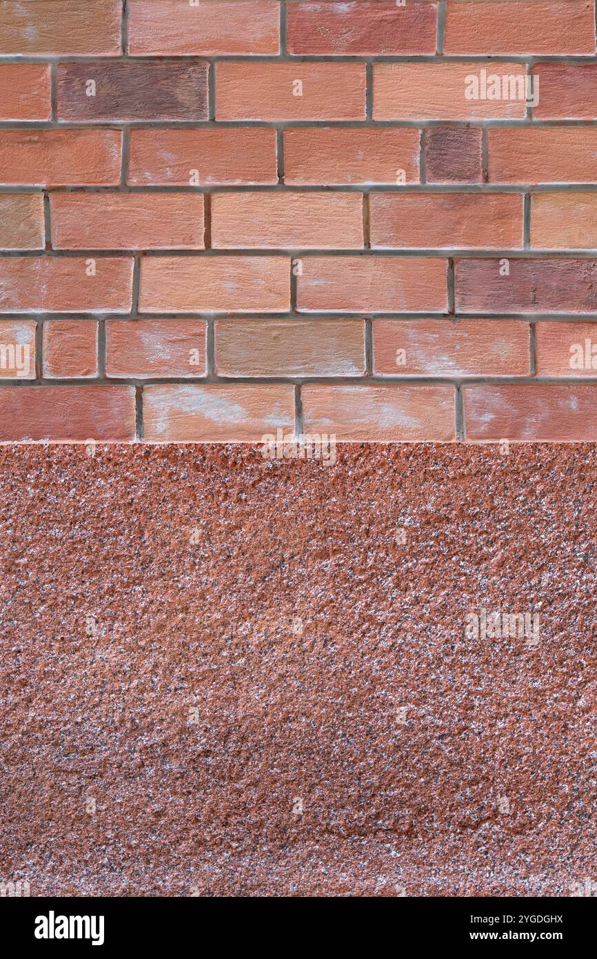 Background of Artificial Polyurethane Brick wall and Foam Cement wall ...