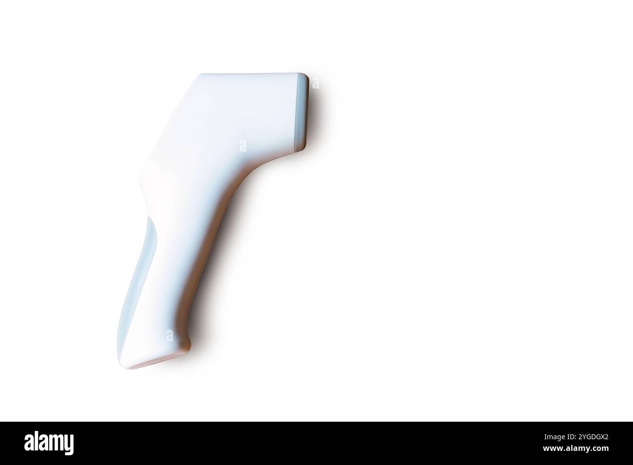 Isolated side view of Thermometer Gun, Digital Infrared Sight ...