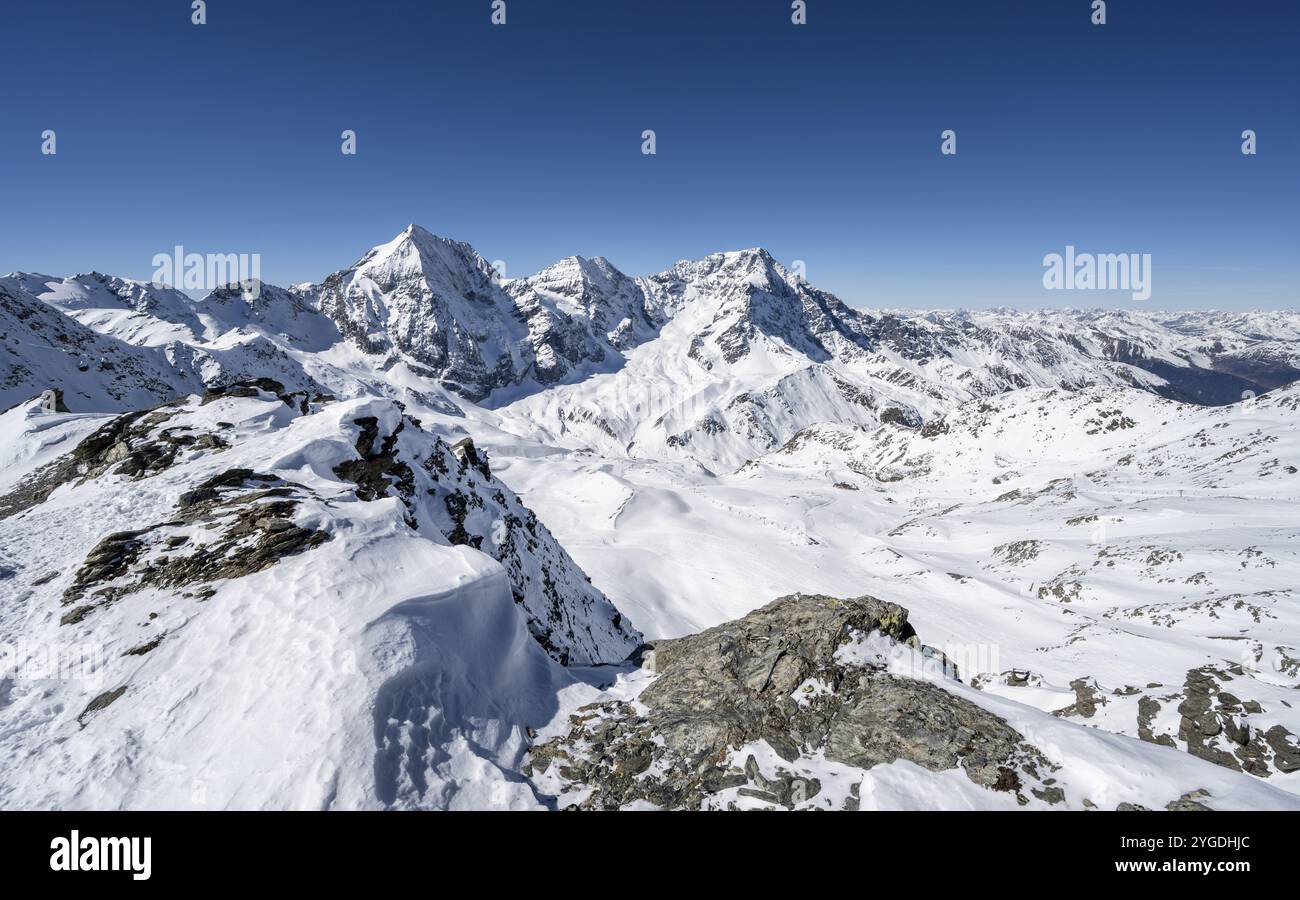Snow clad ortler hi-res stock photography and images - Alamy