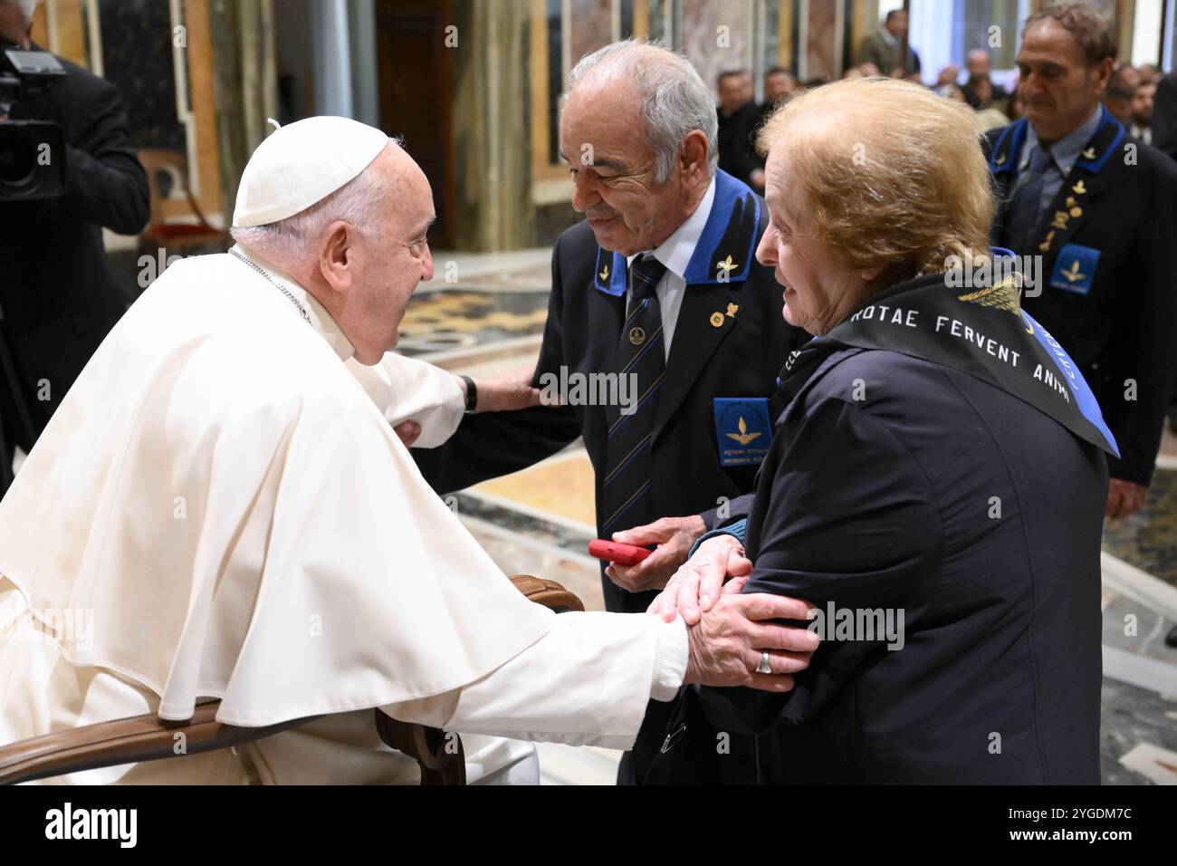 **NO LIBRI** Italy, Rome, Vatican, 2024/11/7.Pope Francis receives in ...