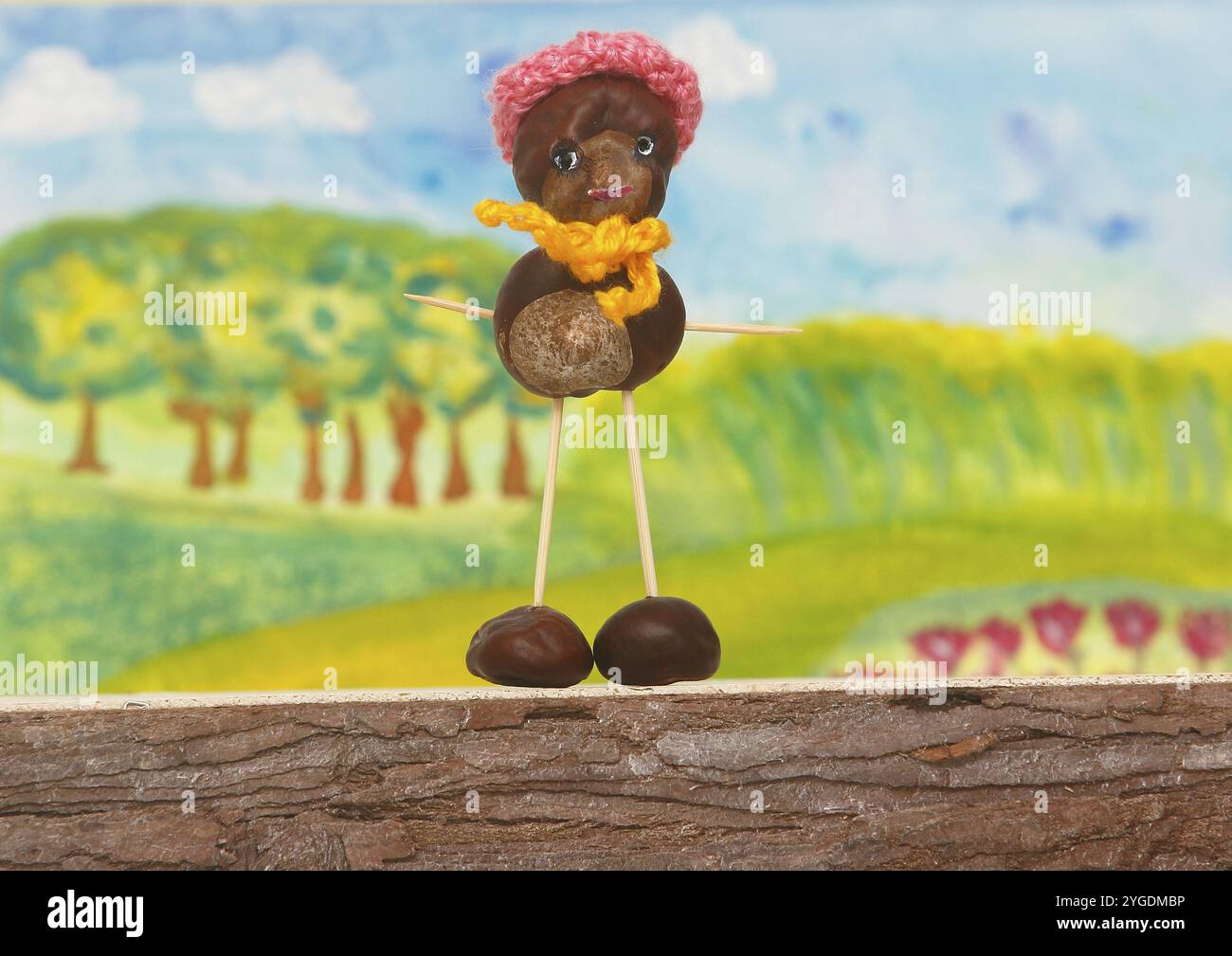 Chestnut figure in the studio Stock Photo - Alamy