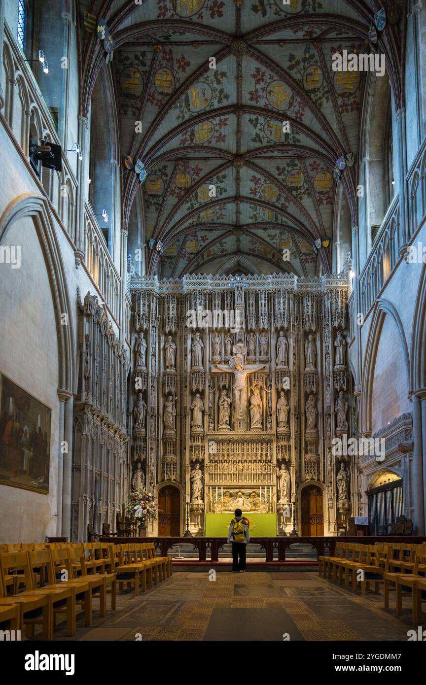 Medieval painted wooden ceiling hi-res stock photography and images - Alamy