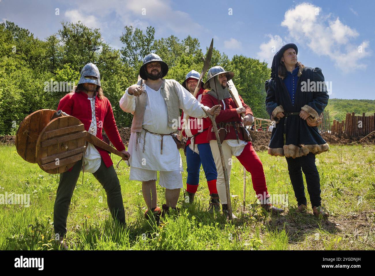Historical reconstructions. Krasnodar krai. Russia Stock Photo - Alamy