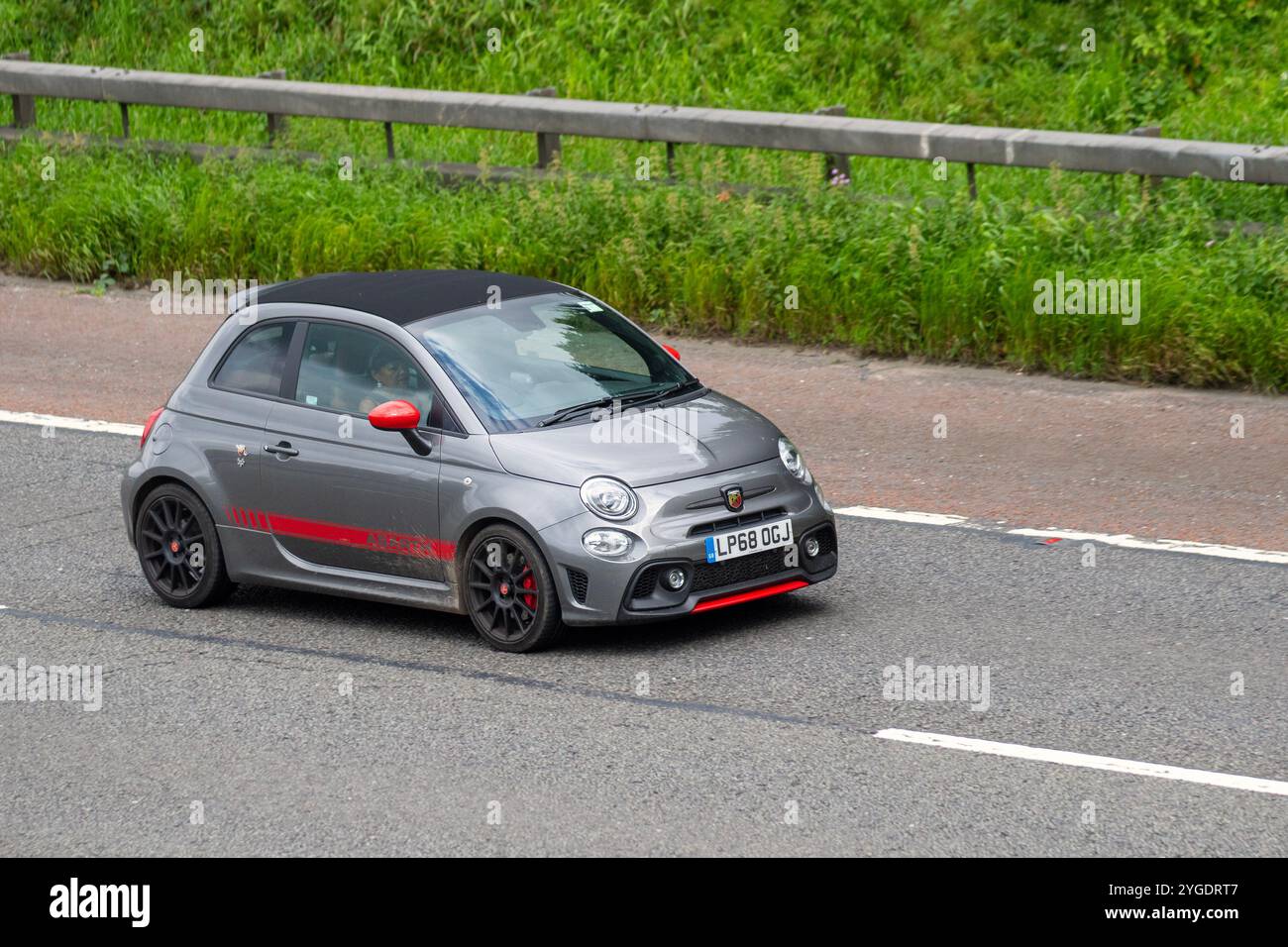 2019 Grey Red Abarth 595C Competizione S-A T-Jet 180 Auto Grey Car, Petrol 1368 cc, turbocharged ...