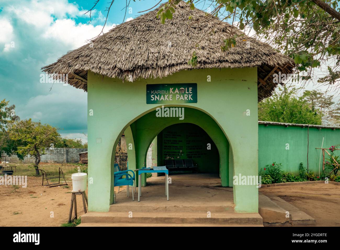 A scenic view of Kaole Snake Museum in Kaole - a 13th century German ...