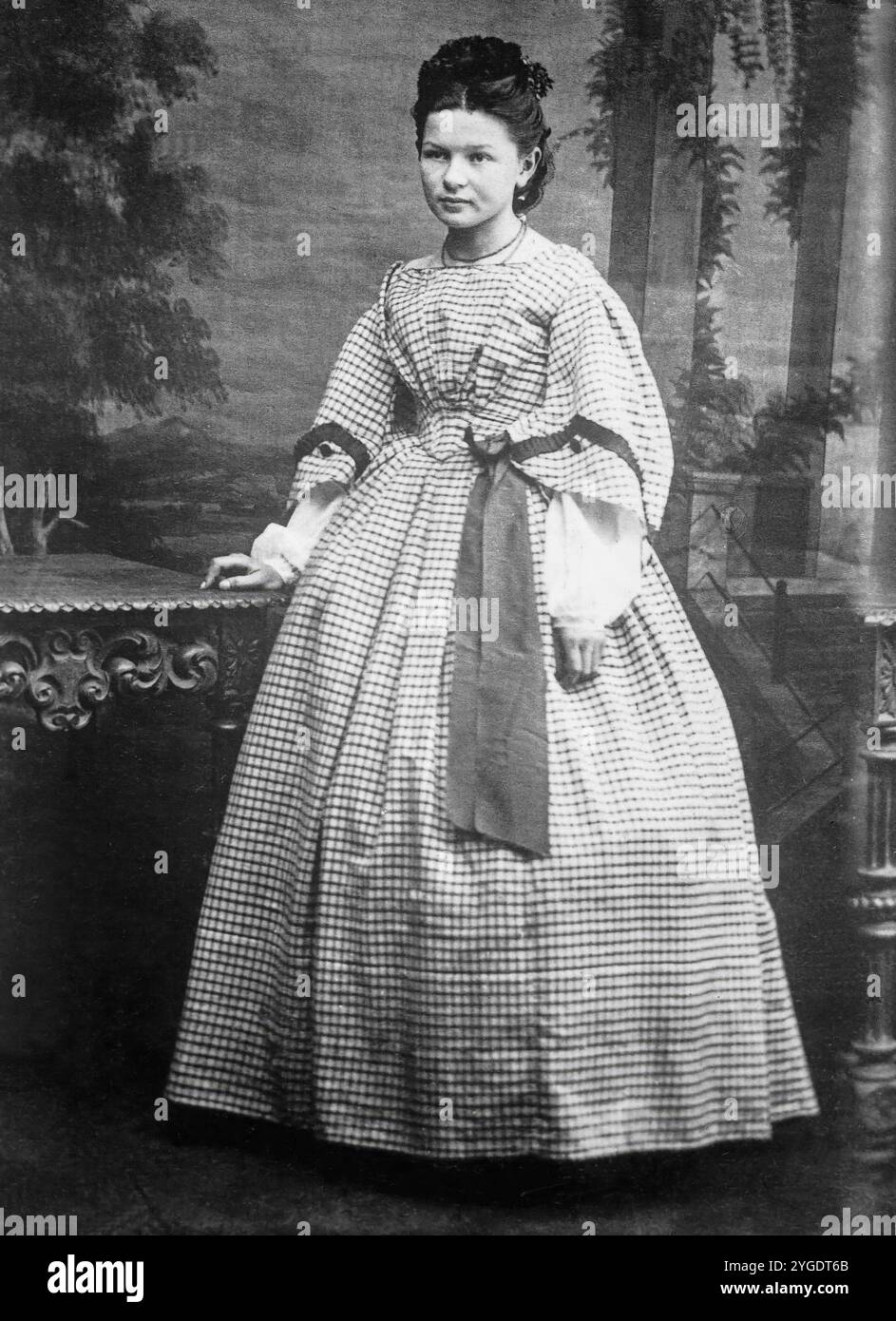 Bertha Benz (1849-1944) at 18, future automobile pioneer, wife and ...