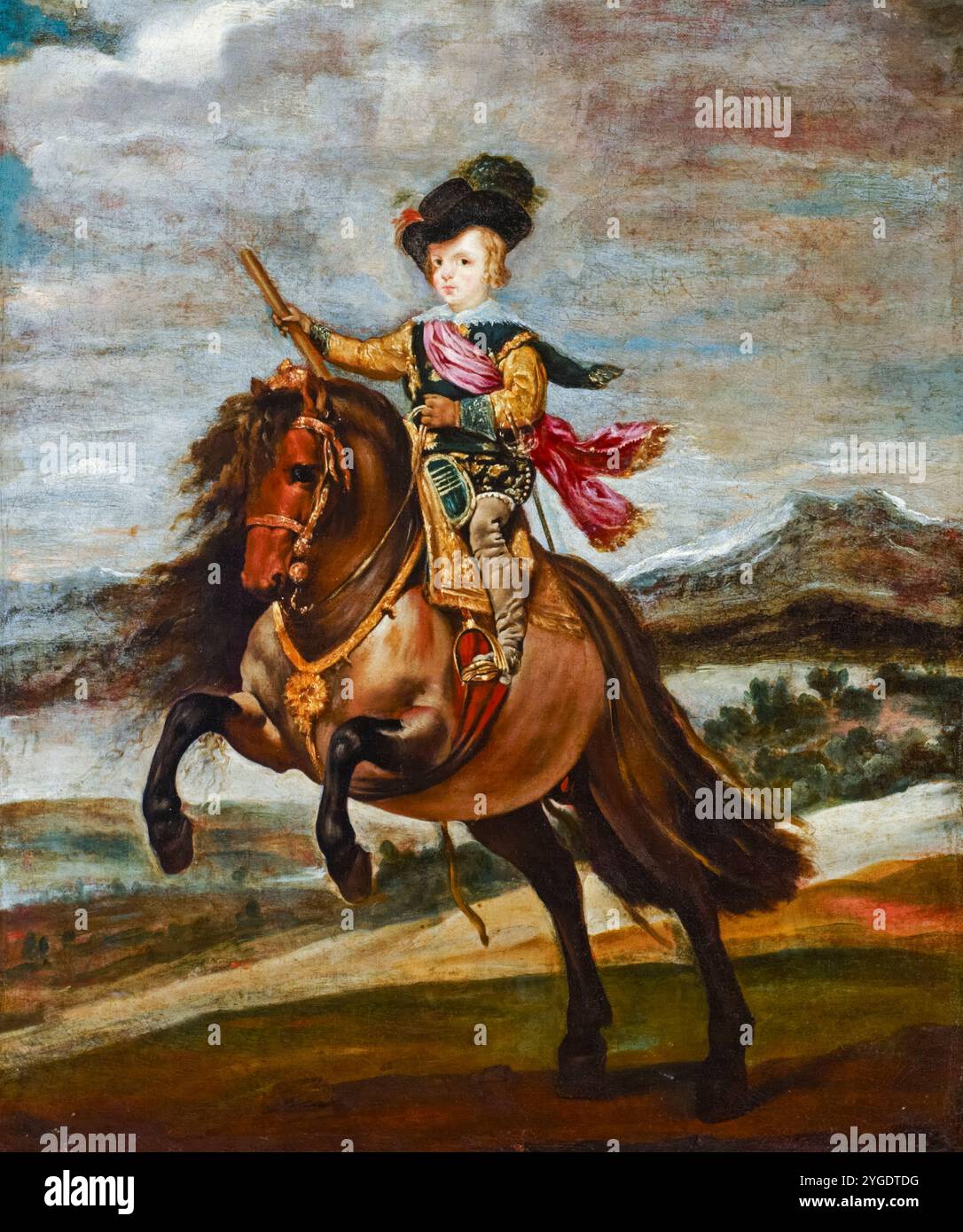The infante baltasar carlos on horseback hi-res stock photography and ...