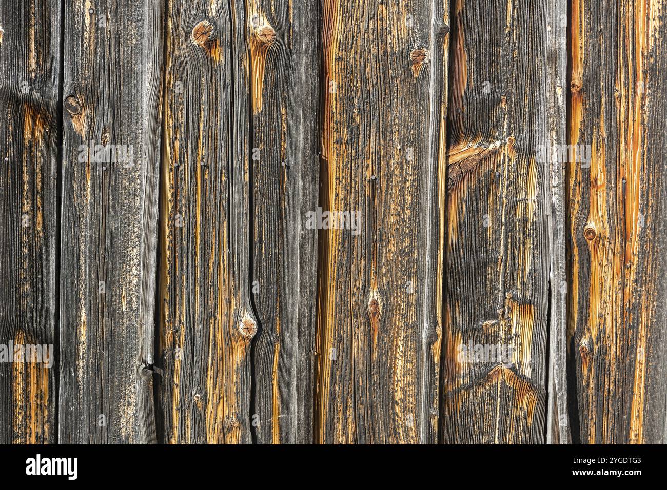 Background, rustic weathered brown wooden wall (horizontal Stock Photo ...