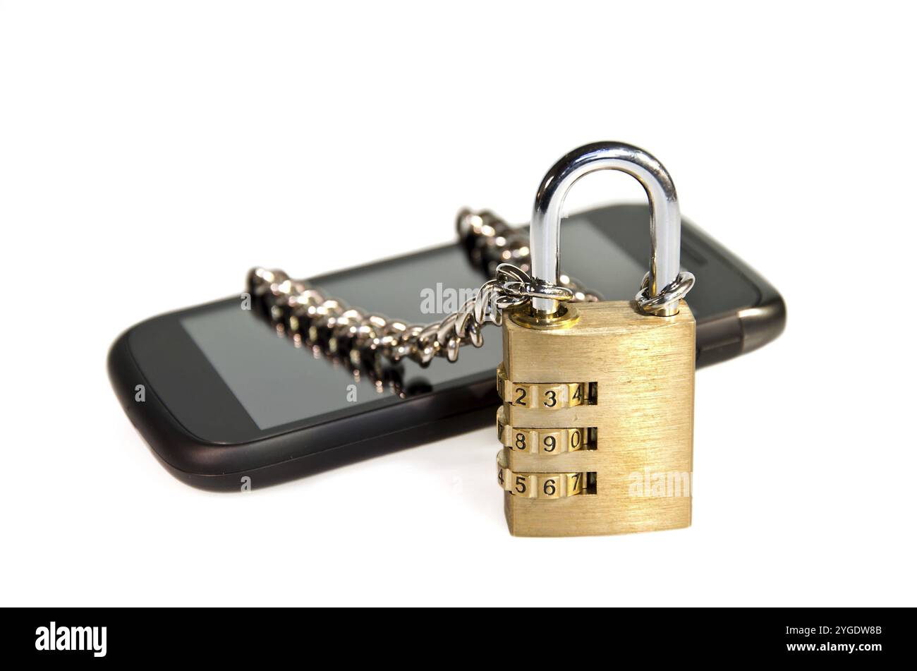 Secured phones hi-res stock photography and images - Alamy