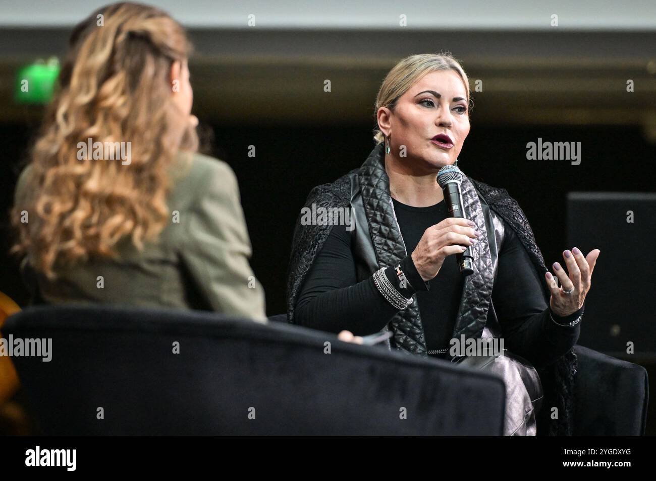 Paris, France. 07th Nov, 2024. American Chairman and CEO of Ampere ...