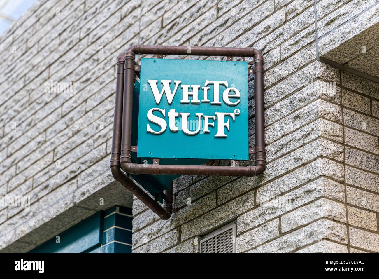 Oxford , UK - June 5, 2024: White Stuff Clothing sign at The Westgate ...