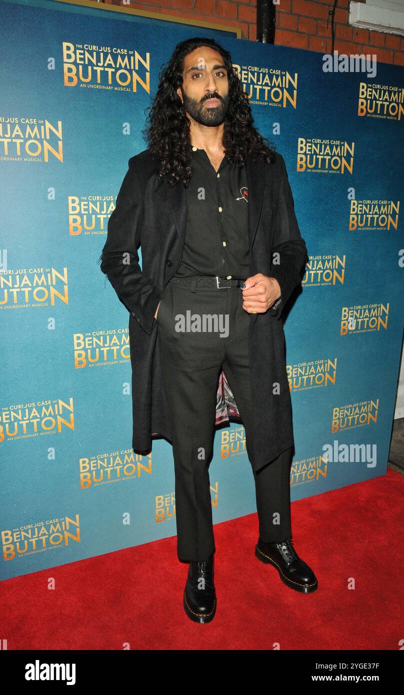 Amar Chadha-Patel at "The Curious Case of Benjamin Button" play press ...