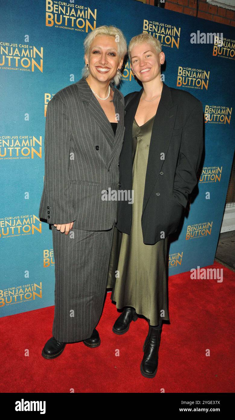 London, UK. 06th Nov, 2024. Mason Alexander Park and Sally Frith at ...